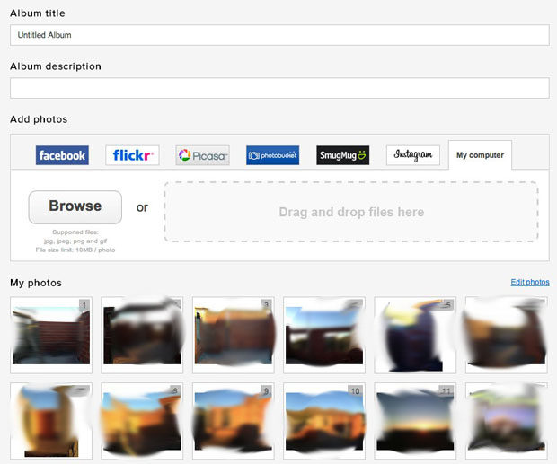 Crear presentaciones de imágenes con posibilidad de embeberlas en ...